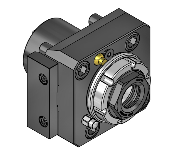 Wto OK60A OD drill/milling unit - for ER collets DIN 6499B Internal and ...